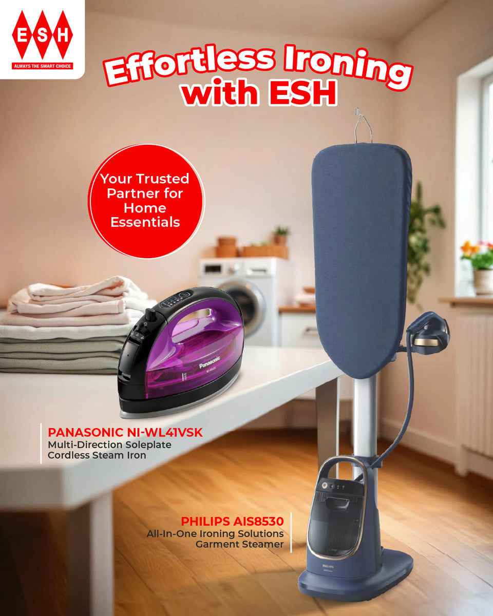 Say Goodbye to Wrinkles with Premium Steam Irons! – ESH Electrical