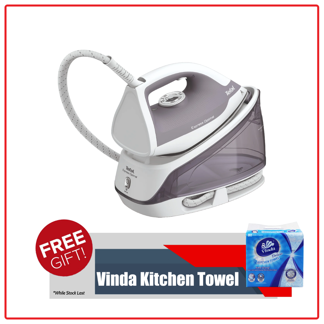 Tefal SV4111 2200W Express Optimal Steam Generator Iron – ESH Electrical