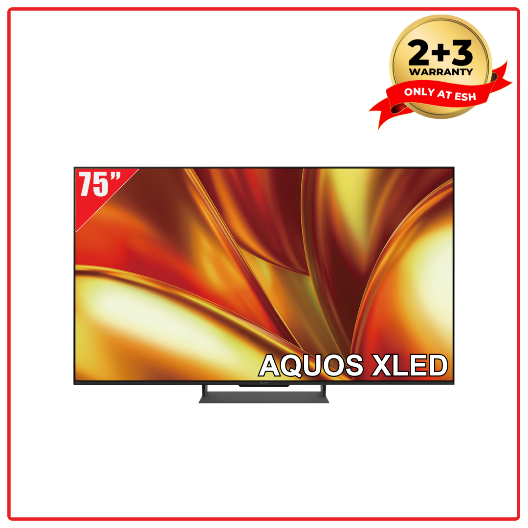 Sharp 4TC75GU8500X 75 Inch AQUOS XLED 4K UHD Google TV – ESH Electrical