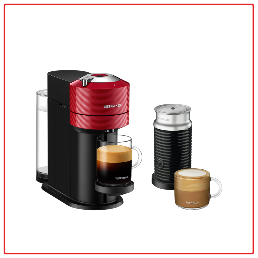 [Bundle Deal] Nespresso Vertuo Next GCV1 (Cherry Red) Coffee Machine ...