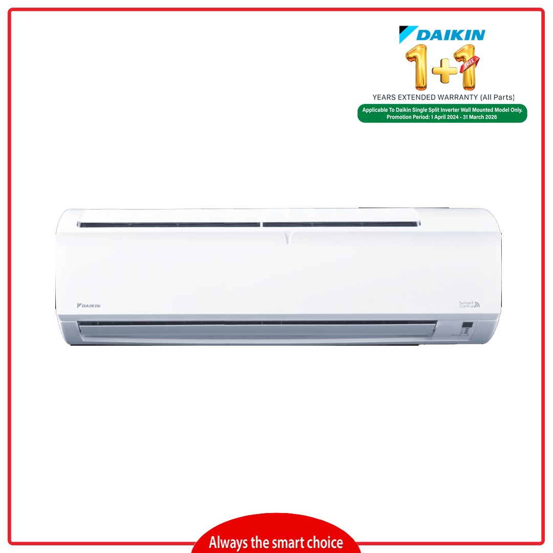 Daikin 1.5HP Non-Inverter R32 Single Split Air Conditioner FTV35PBV1MF ...