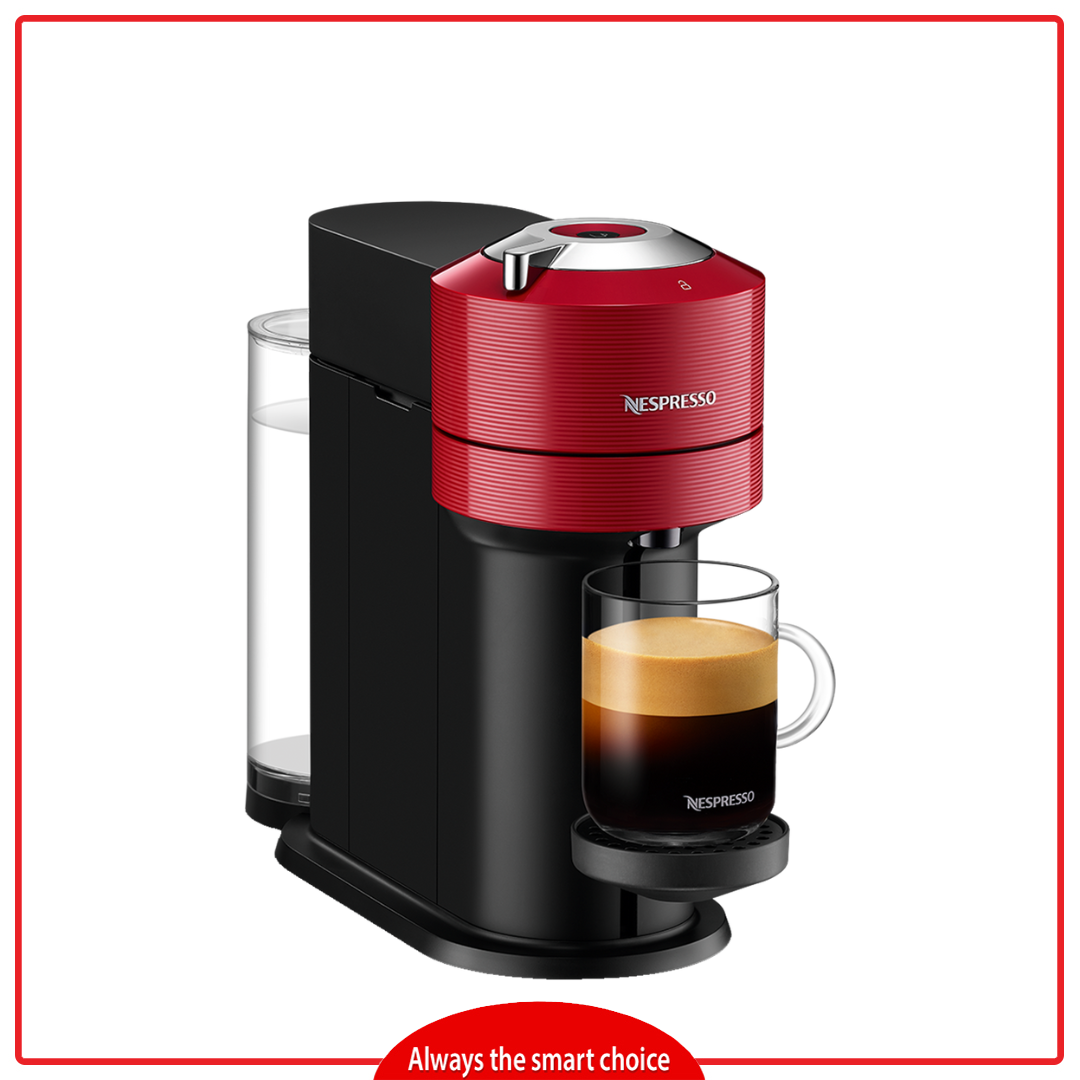 Nespresso Vertuo Next GCV1 (Cherry Red) Coffee Machine – ESH Electrical