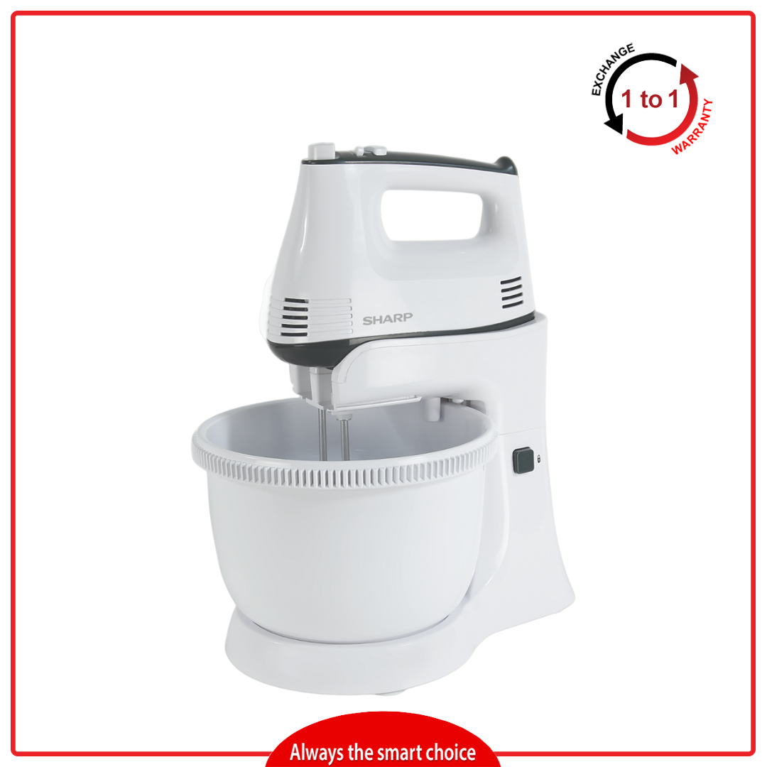 Sharp EMS60WH 3.4L 300W 5 Speeds Control Stand Mixer – ESH Electrical