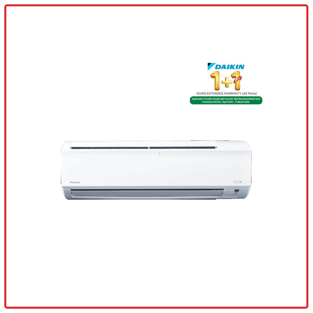 Daikin 1.5HP Non-Inverter R32 Single Split Air Conditioner FTV35PBV1MF ...