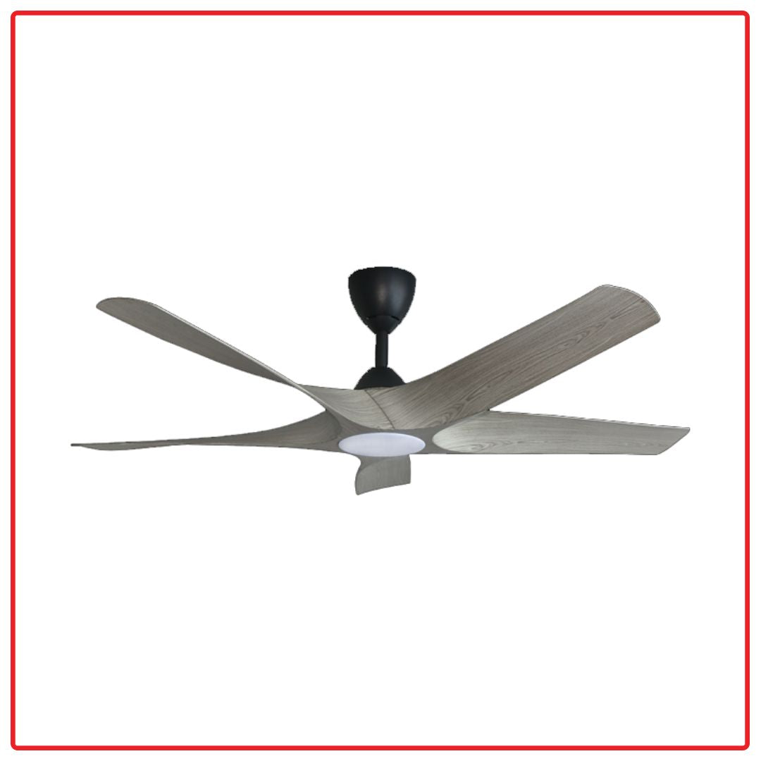Alpha Alkova AXIS 5B/56 LED 56 Inch Ultra DC Motor Ceiling Fan c/w LED ...