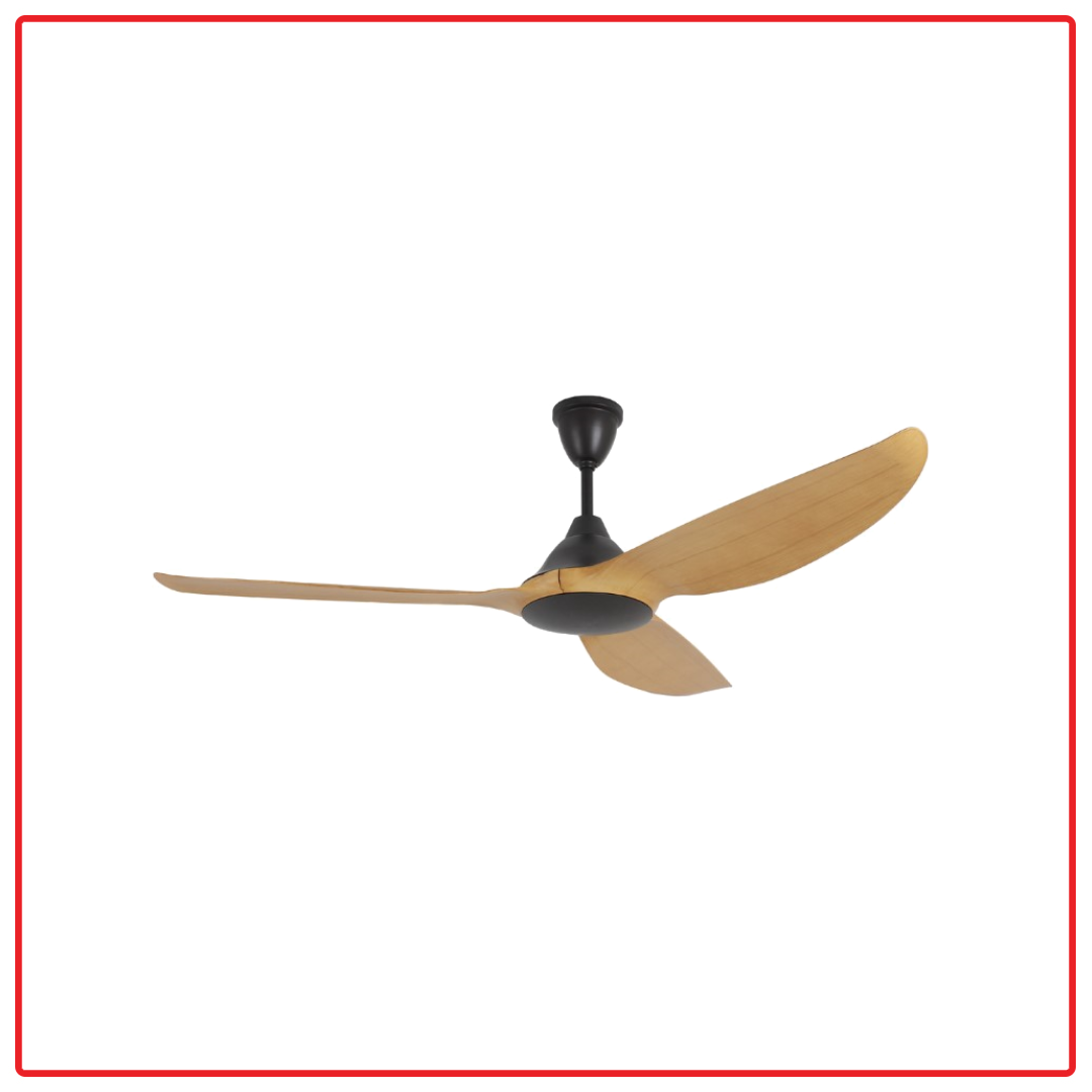NSB B FAN (RB/Oak) 60 Inch DC Motor with Remote Control Ceiling Fan ...