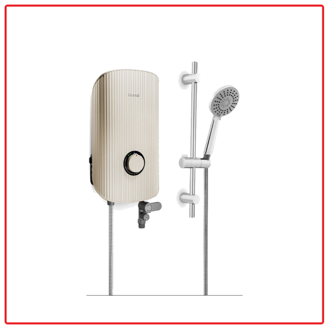Rinnai REI-E380NP-C-BG Sen Electric Water Heater (Handshower/No Pump ...
