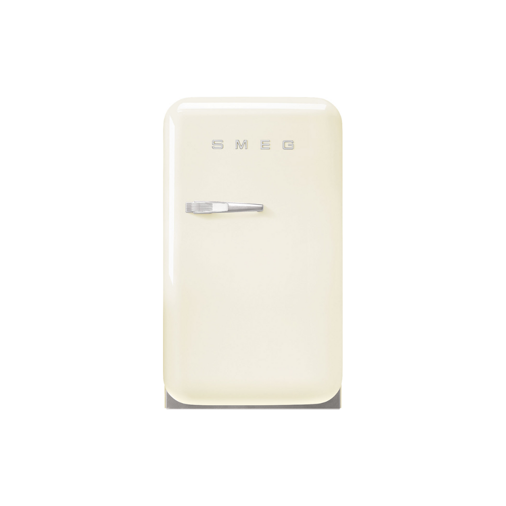 SMEG FAB5RCR5 (Cream) 34L 50’s Retro Style Single Door Mini Refrigerat ...